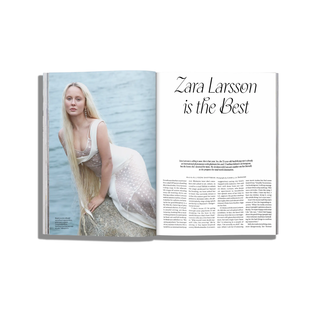 Vogue Scandinavias April May Issue Starring Zara Larsson